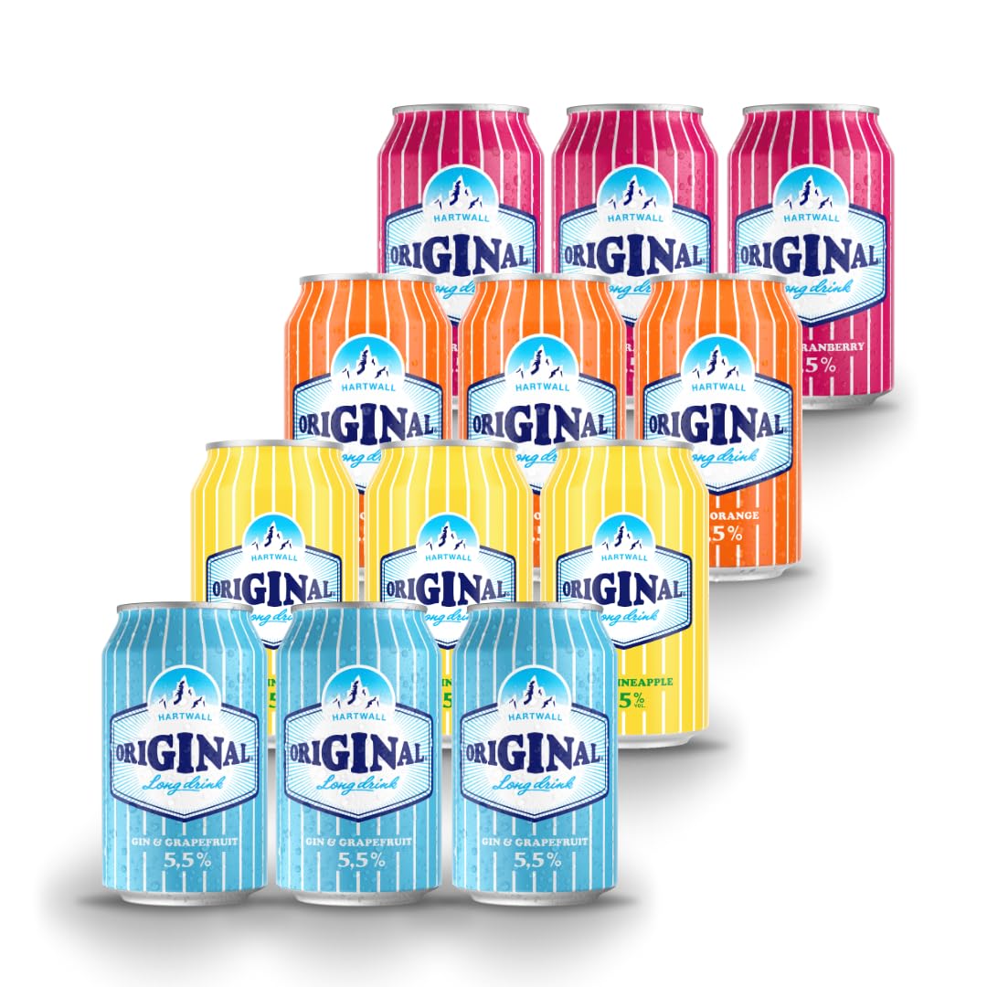 Hartwall Original Long Drink Mixed Case (12x330ml) : Amazon.co.uk: Grocery