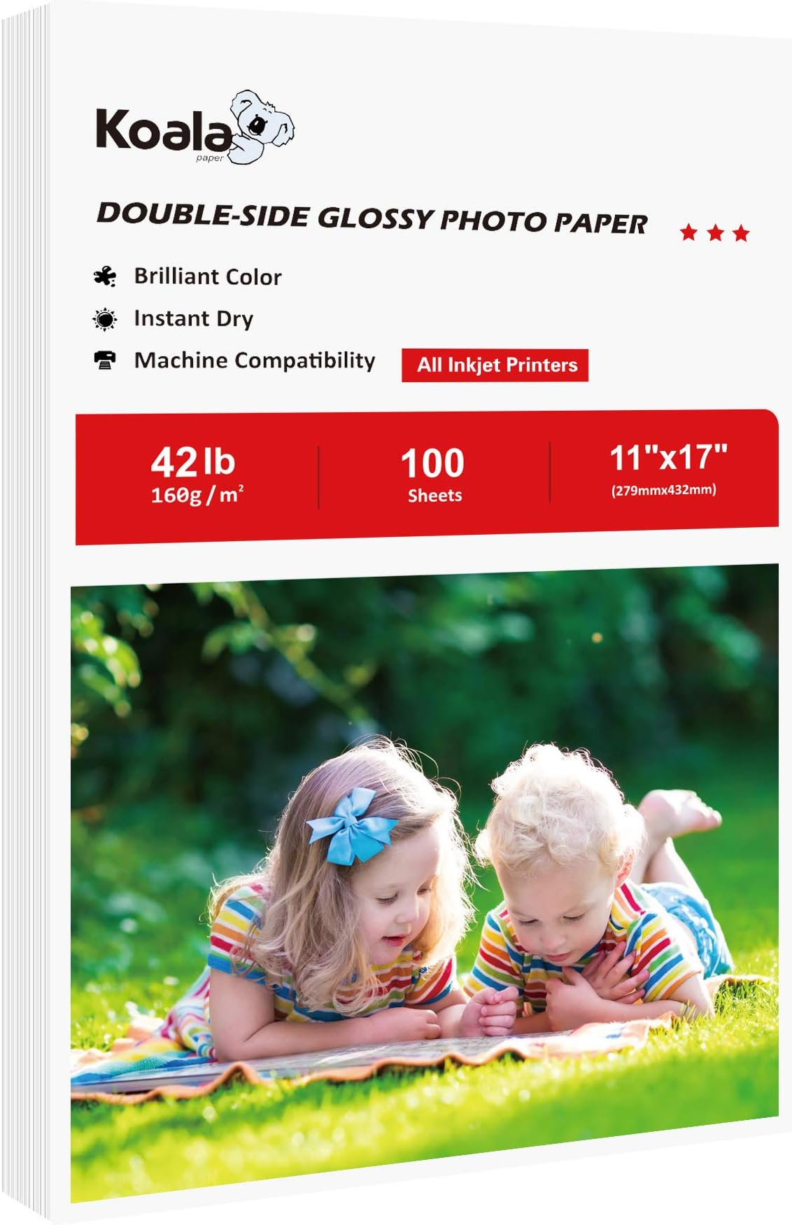 Amazon.com : Gloss Digital Paper C2S – Perfect for Color Laser Printing ...