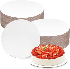 Amazon.com: MATUFF Cake Boards 30 Pcs White, 10 Inch Cake Circles Round ...