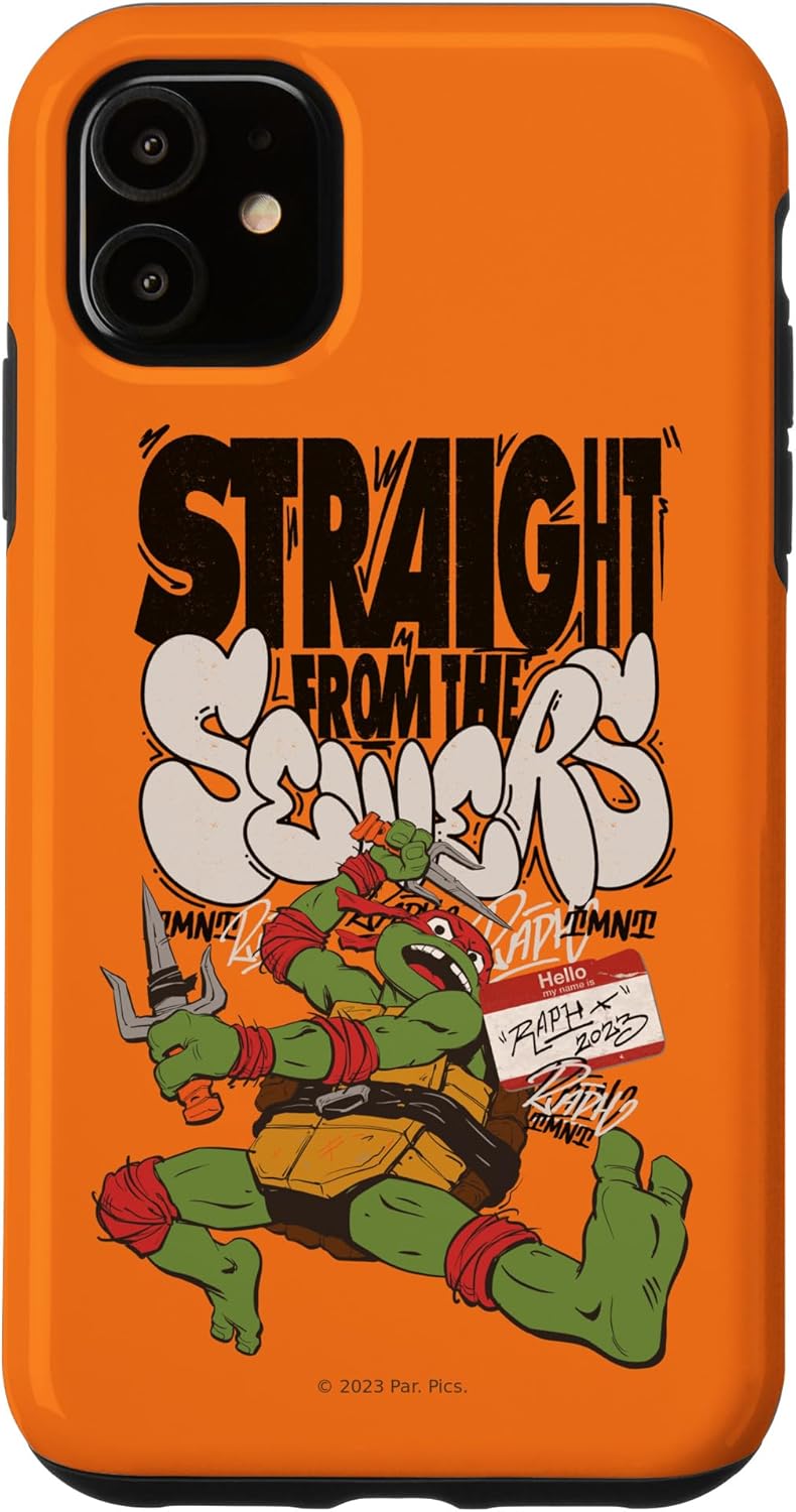 Amazon.com: iPhone 11 Teenage Mutant Ninja Turtles: Mutant Mayhem Raph ...