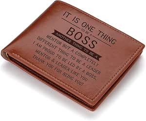 Amazon.com: YDJFCCTD Boss Appreciation Wallet Gift For Boss Day Gifts ...