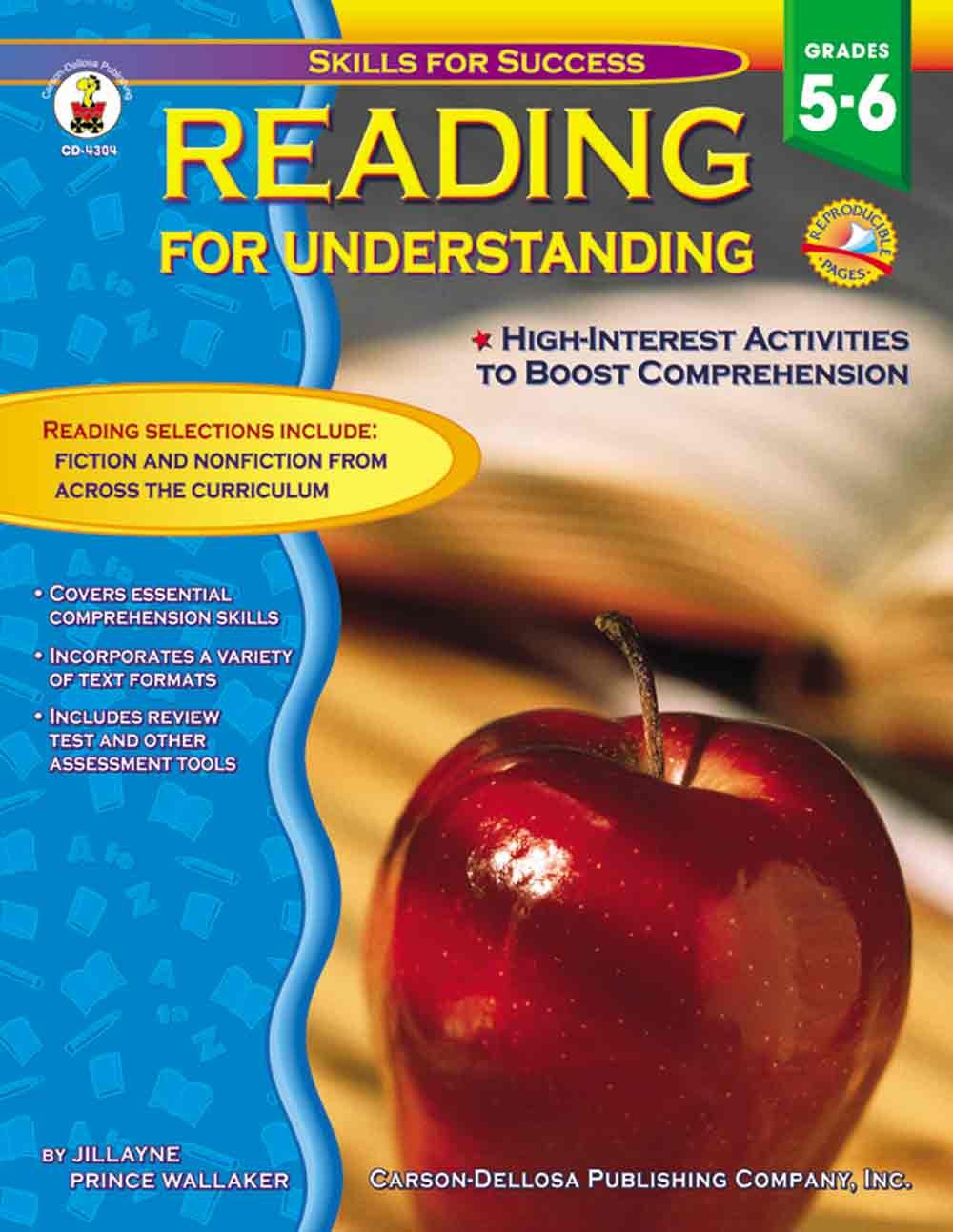 Amazon.com: Reading for Understanding, Grades 5 - 6 (Skills for Success ...