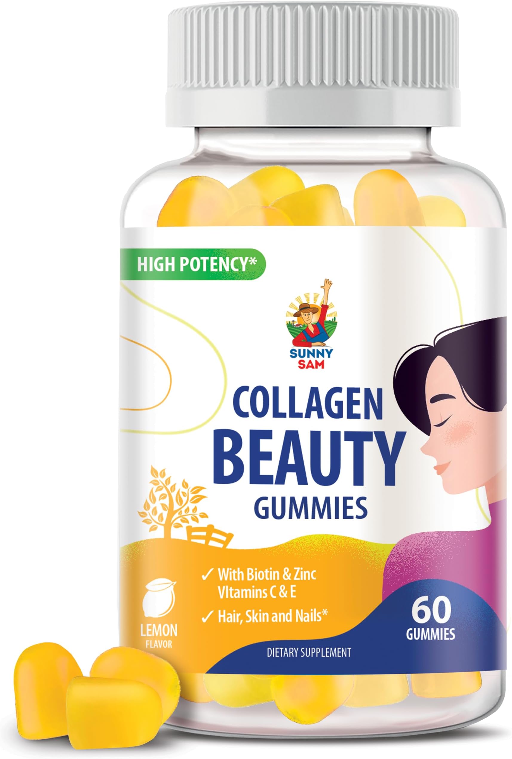 Amazon.com: SUNNY SAM Iron Gummies for Kids & Adults - Iron Vitamins ...