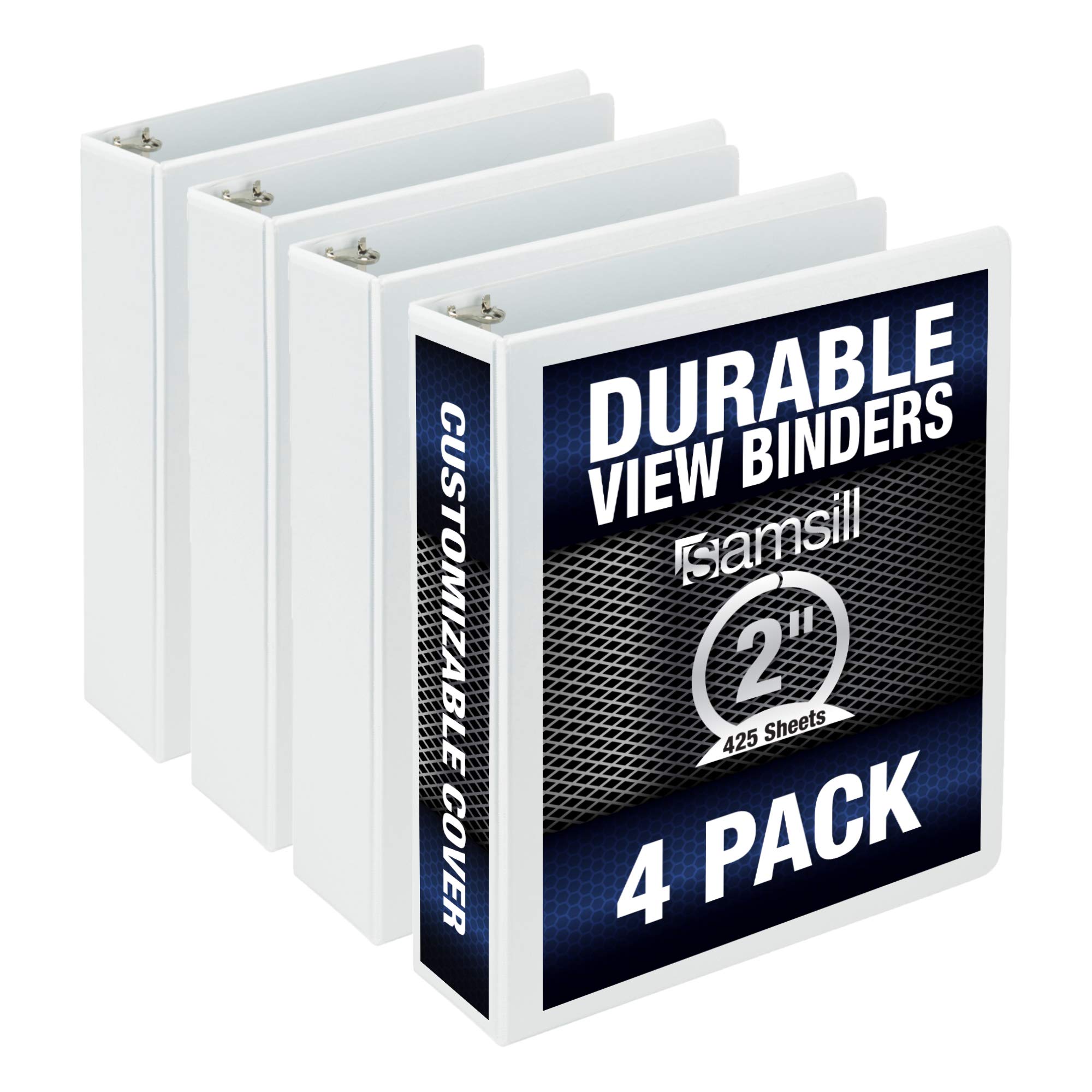 Snapklik.com : Samsill Durable 2 Inch Binder, Made In The USA, Round ...