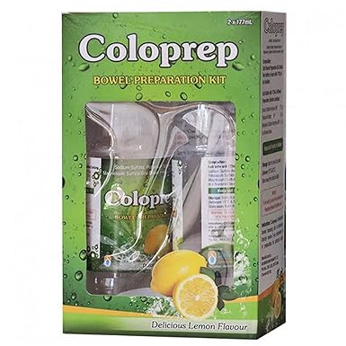 Coloprep Delicious Lemon Flavour - Pack of 2x177 ml Bowel Preperation ...
