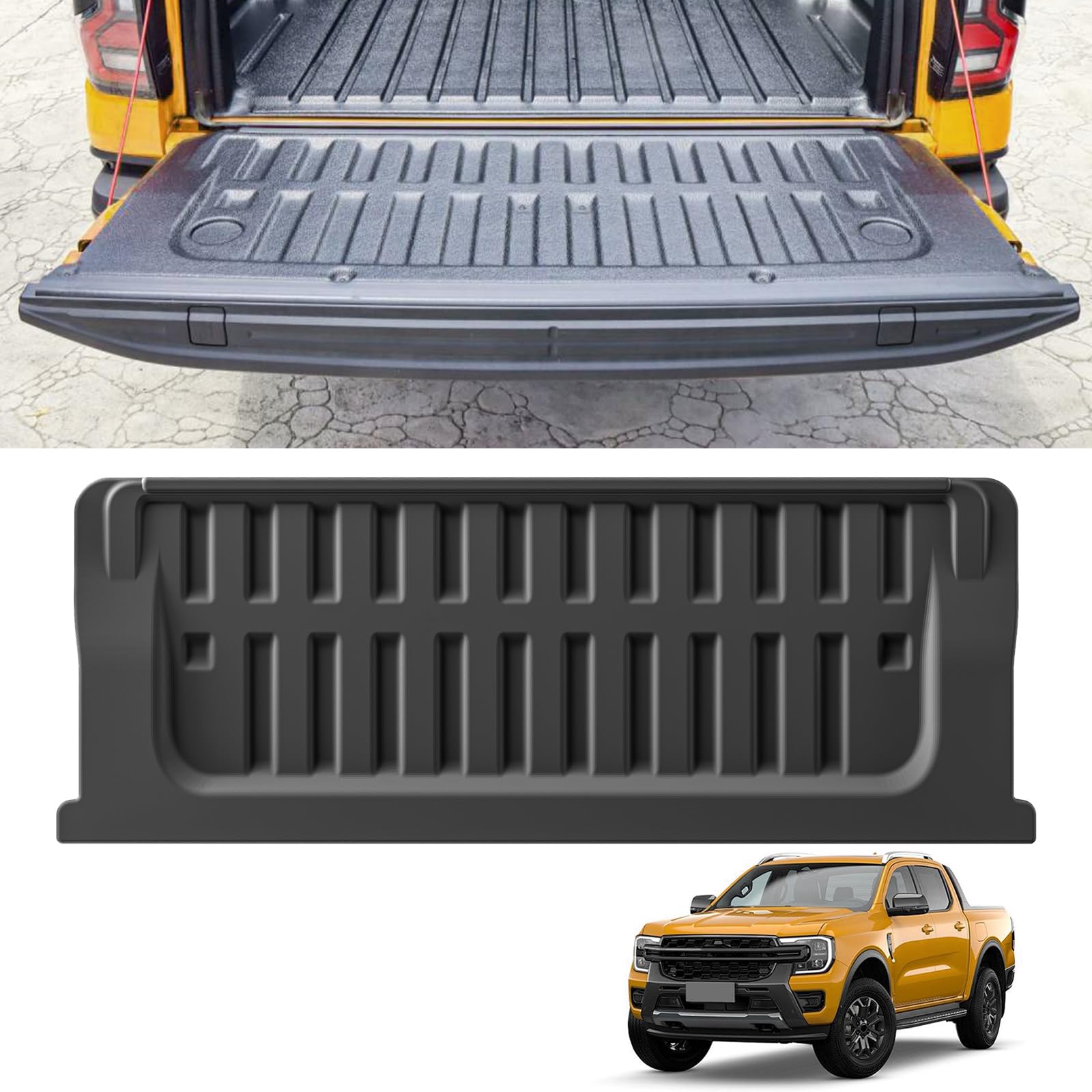 Amazon.com: SMABEE Tailgate Mat for Ford Ranger 2024 2025 5FT All ...