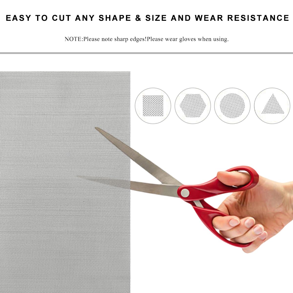 Snapklik.com : 5 PCS Plastic Welding Mesh, 5.9 X 7.9 Inch Reinforcing ...