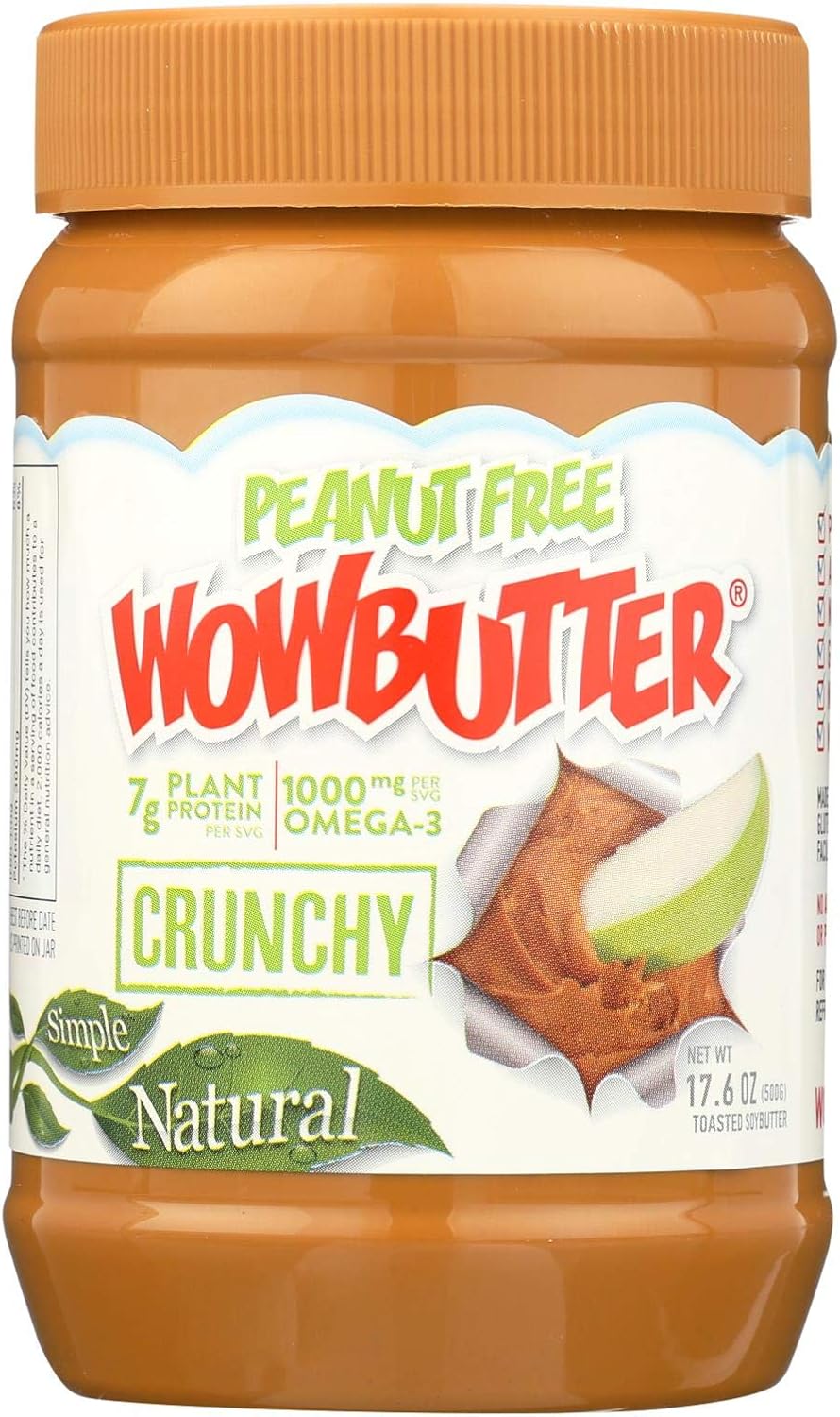 Amazon.com : Wow Butter Tastes Just Like Peanut Butter - Toasted Soy ...
