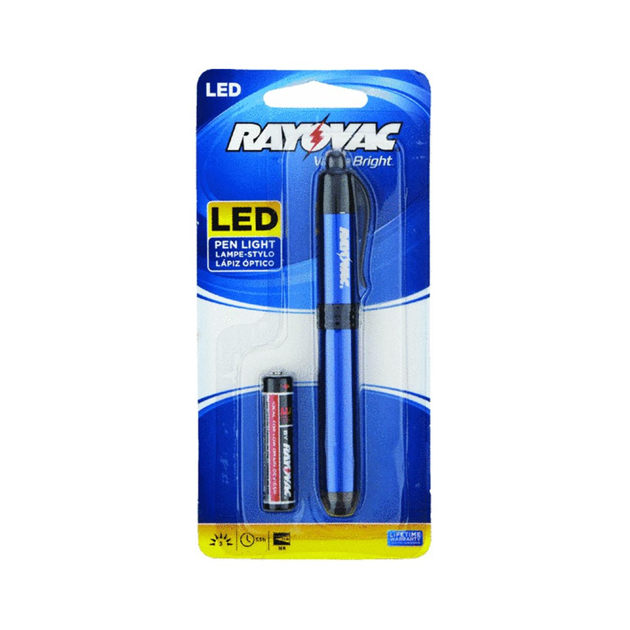 Rayovac Value Bright 3 Lumen LED Pen Light with Battery (BRSLEDPEN-B ...