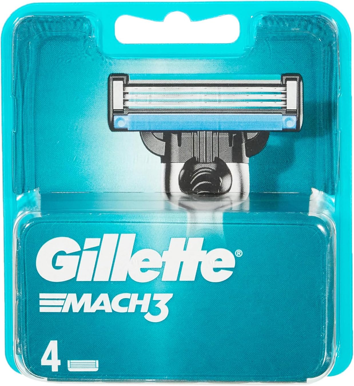 Gillette M3 by Gillette Gillette Mach 3 Blades () x 4 : Amazon.co.uk ...