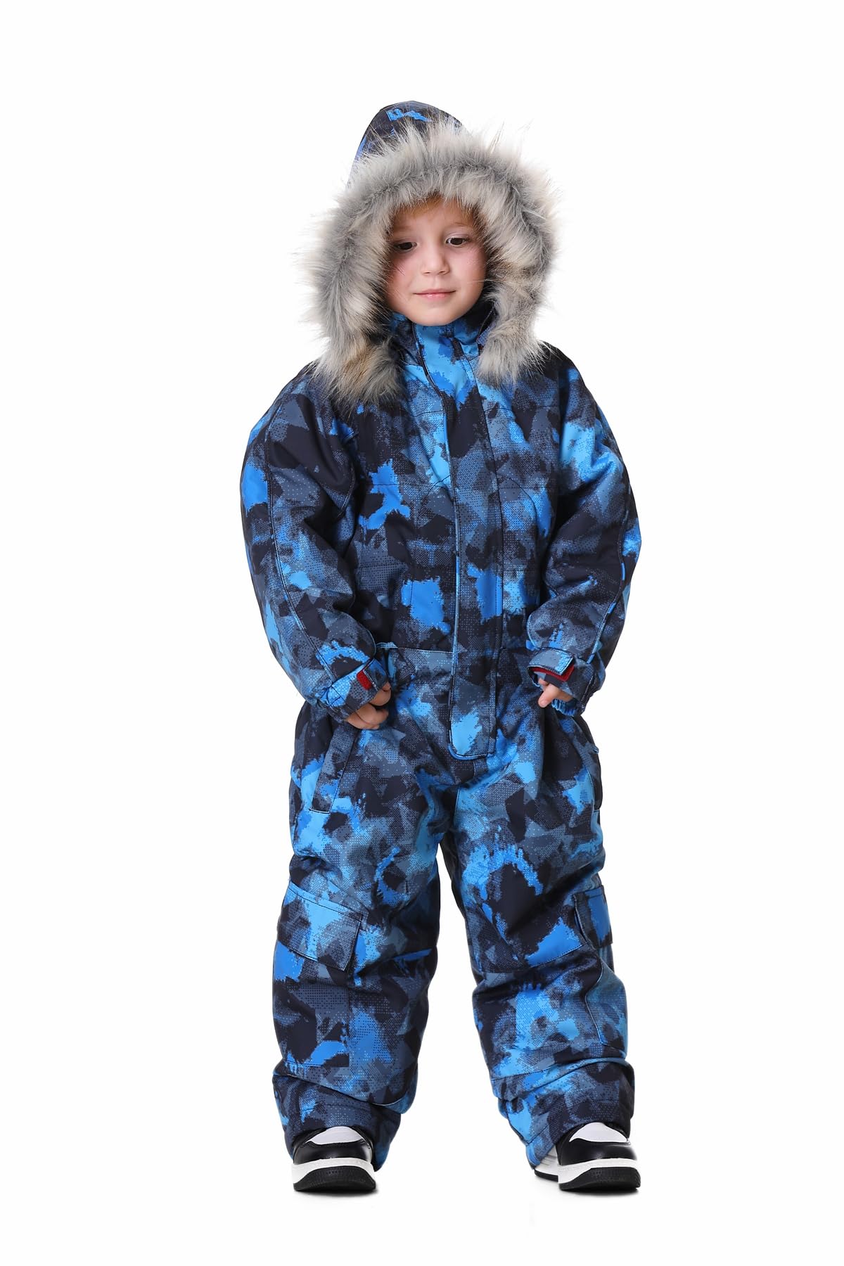 Snapklik.com : Bluemagic Big Kids One Piece Snowsuits Ski Suits ...
