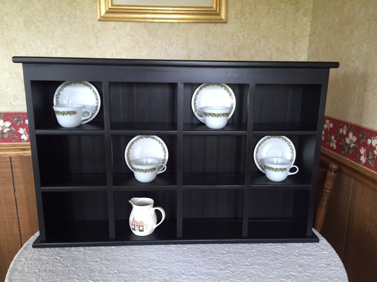 Amazon.com: Tea Cup and Saucer Plate Rack and Kitchen Display Shelf ...