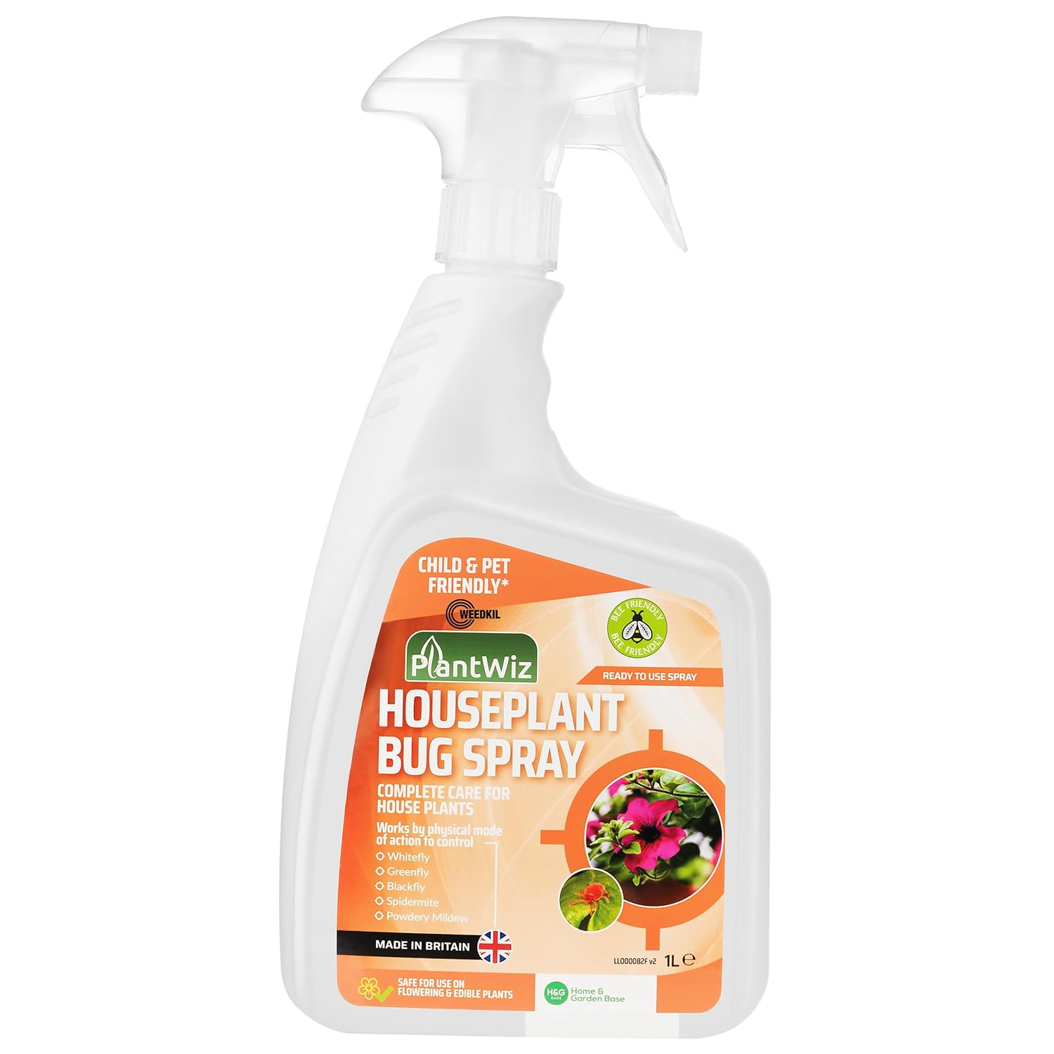 WeedKil Houseplant Bug Killer Spray 1L - Bug & Fungus Spray For Plants ...