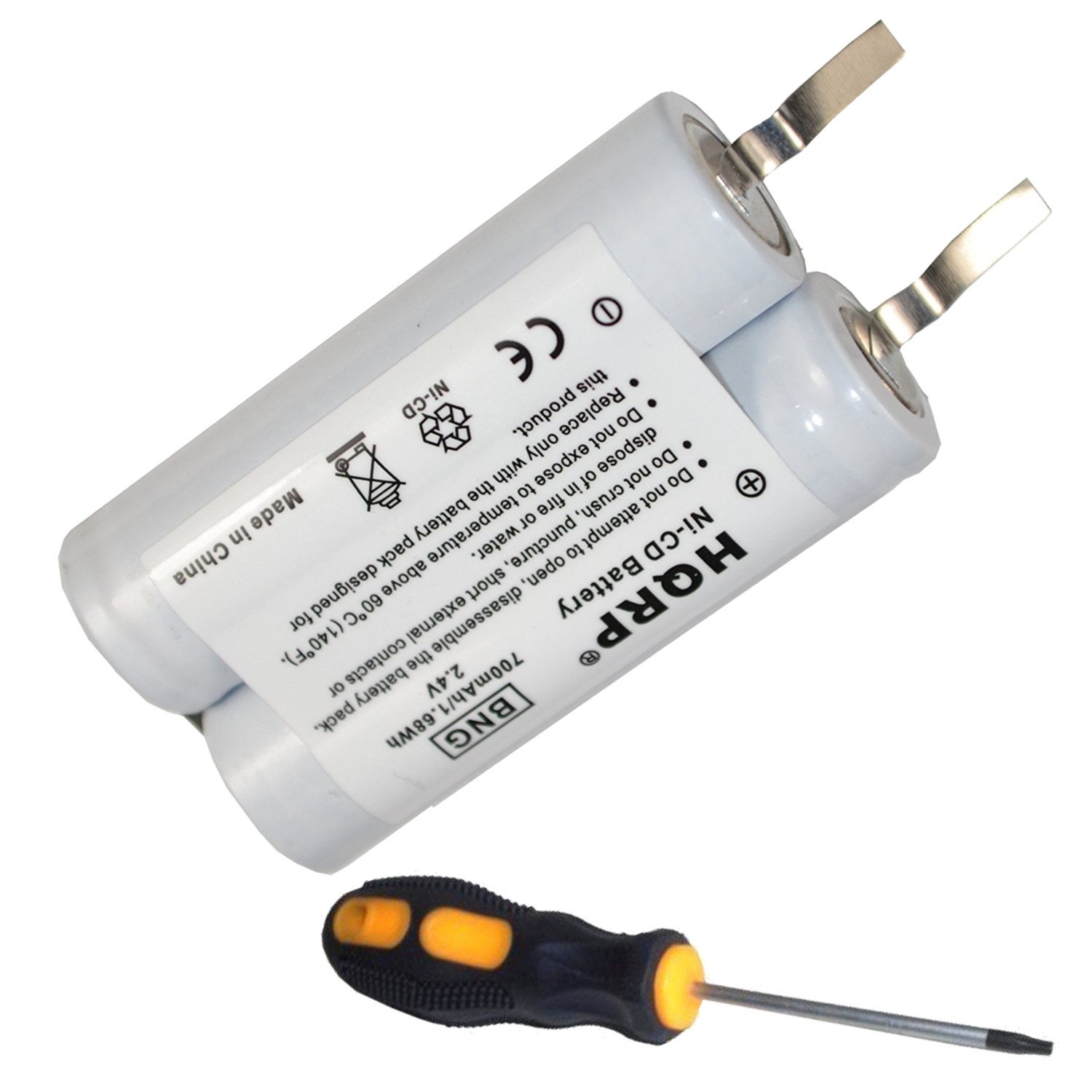 Amazon.com: HQRP Battery fits Most Philips Norelco Shaver Models ...