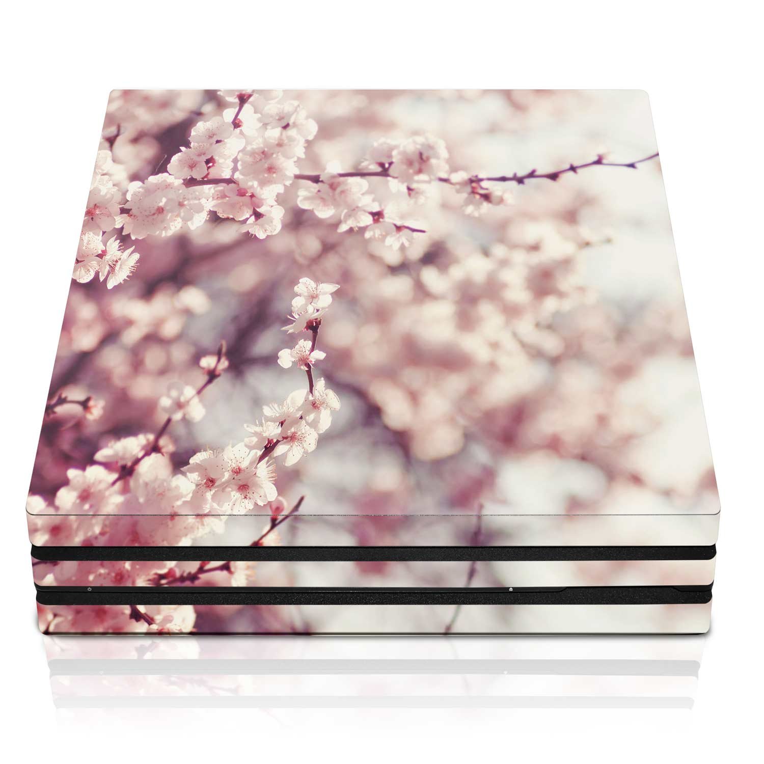 Amazon.com: Controller Gear PS4 Pro Console Skin - Cherry Blossom ...