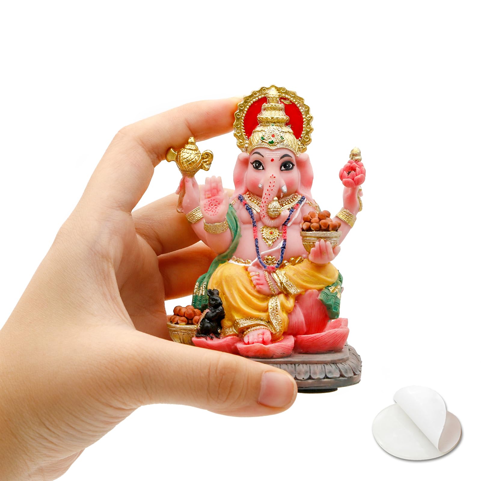 Amazon.com: BangBangDa Ganesha for Car Dashboard Decor - 4.1" H Hindu ...