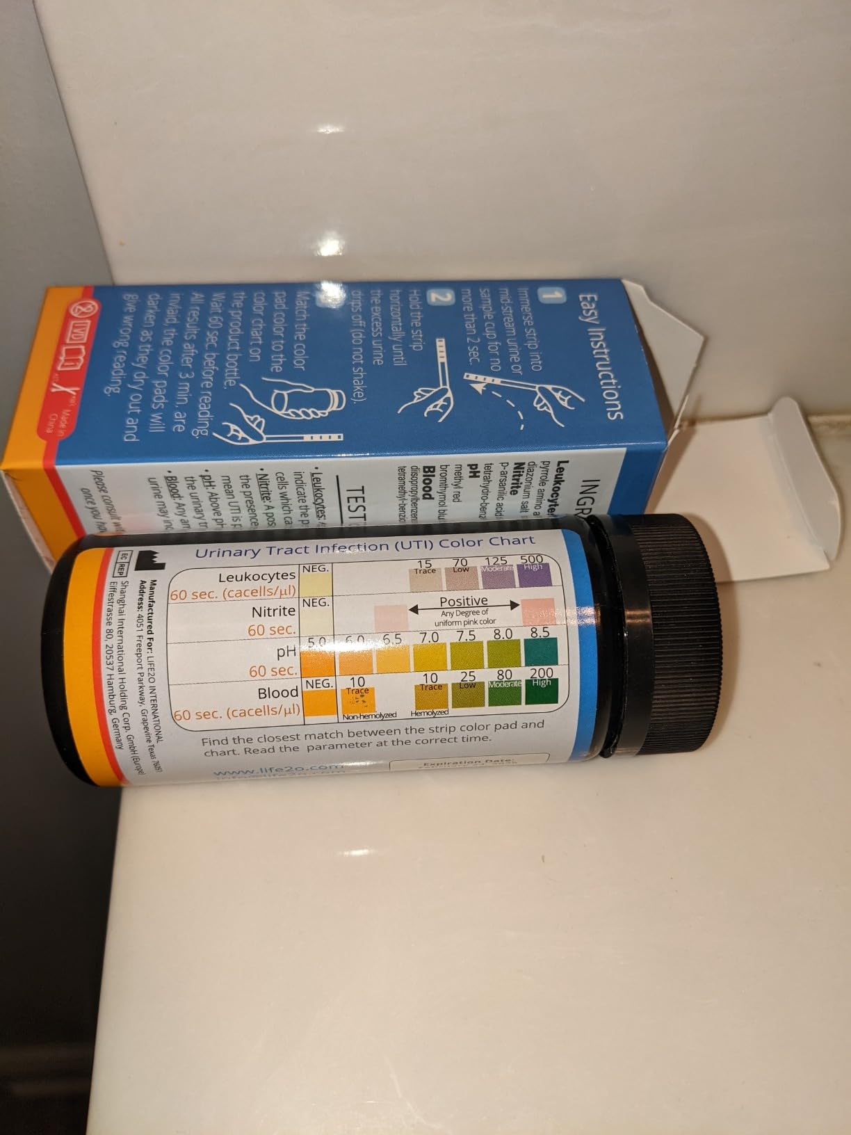 $3/mo - Finance life2O 3-in-1 Full Panel UTI Test Strips for Women, Men ...