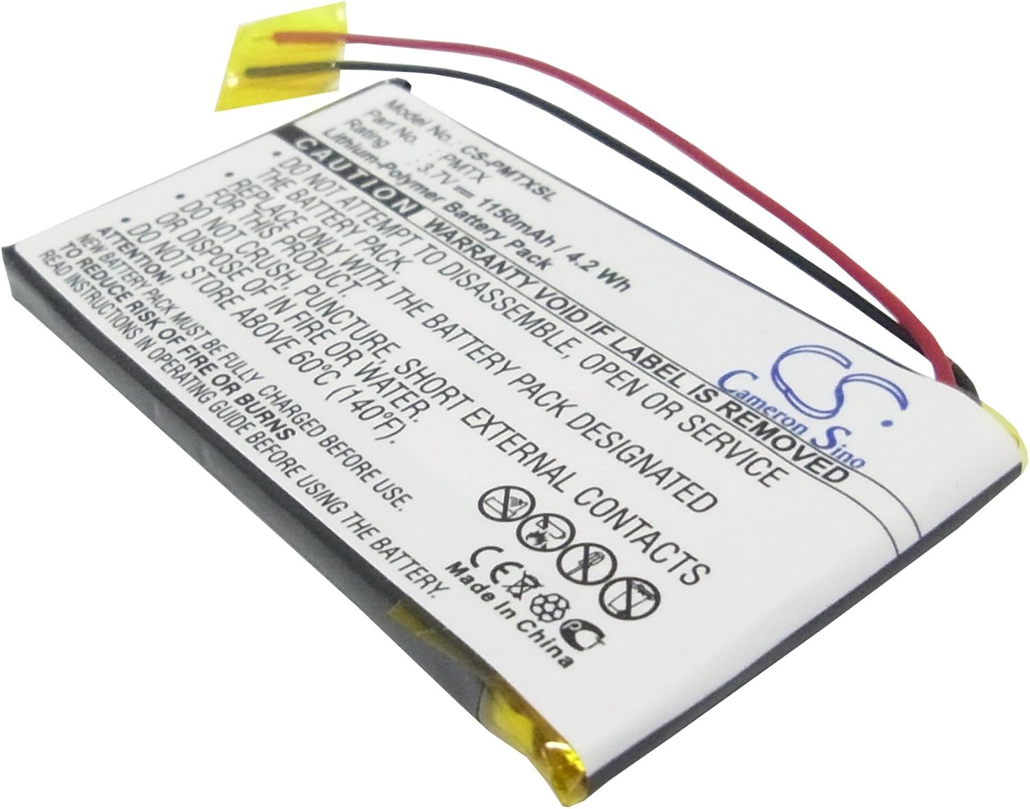 Amazon.com: CS Cameron Sino Replacement Battery for Palm Tungsten TX ...