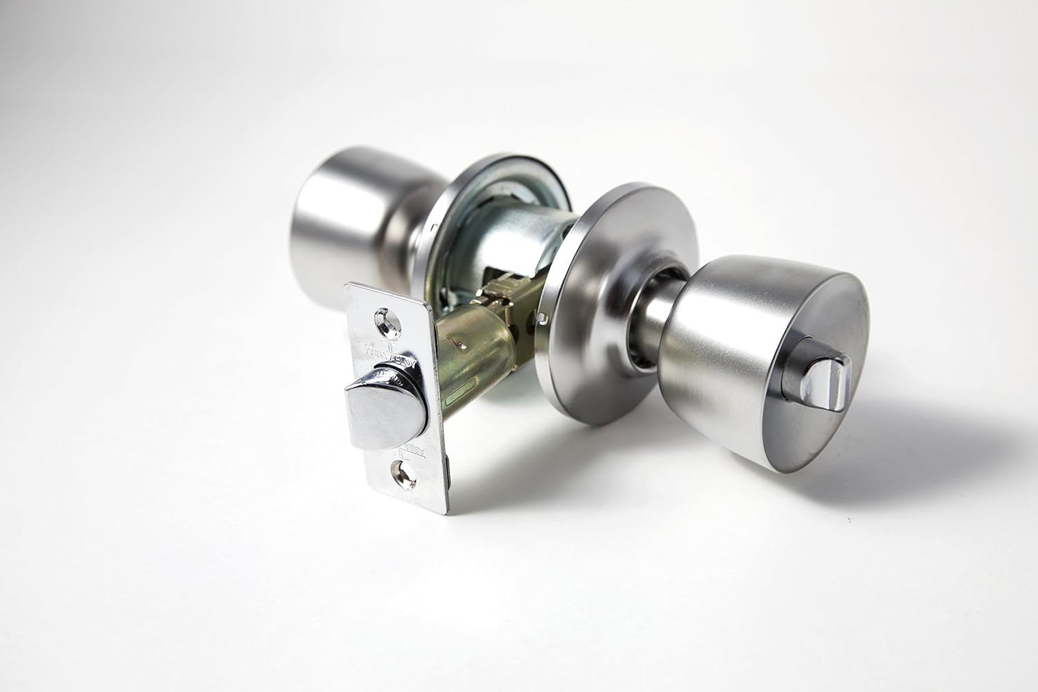 Tesa Assa Abloy 3501APU0CM Set of Tuipa Door Knobs Matte Chrome ...