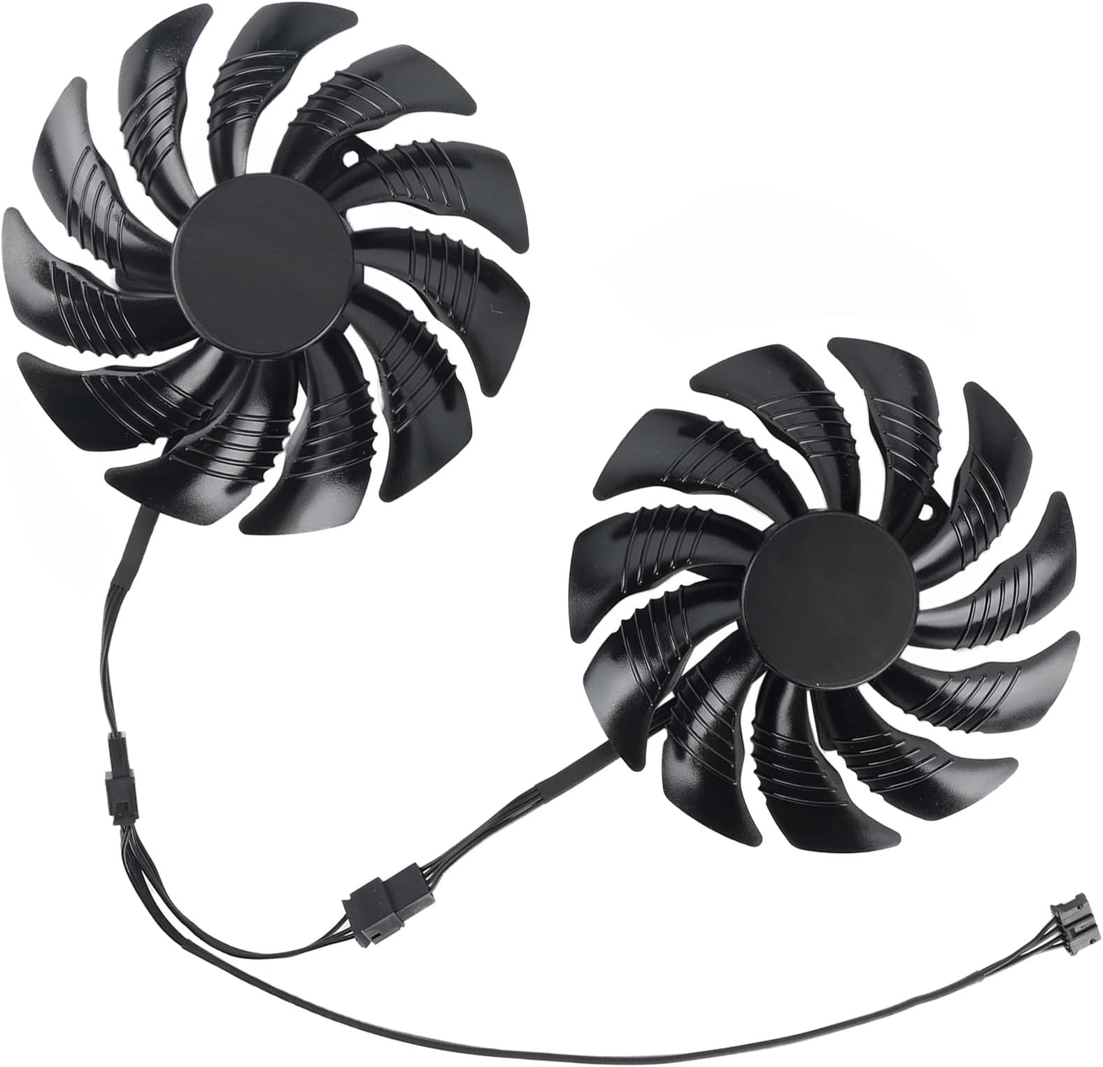 Amazon.com: PLA09215B12H 87mm DC 12V 0.55A 42mm 4Pin Replacement ...