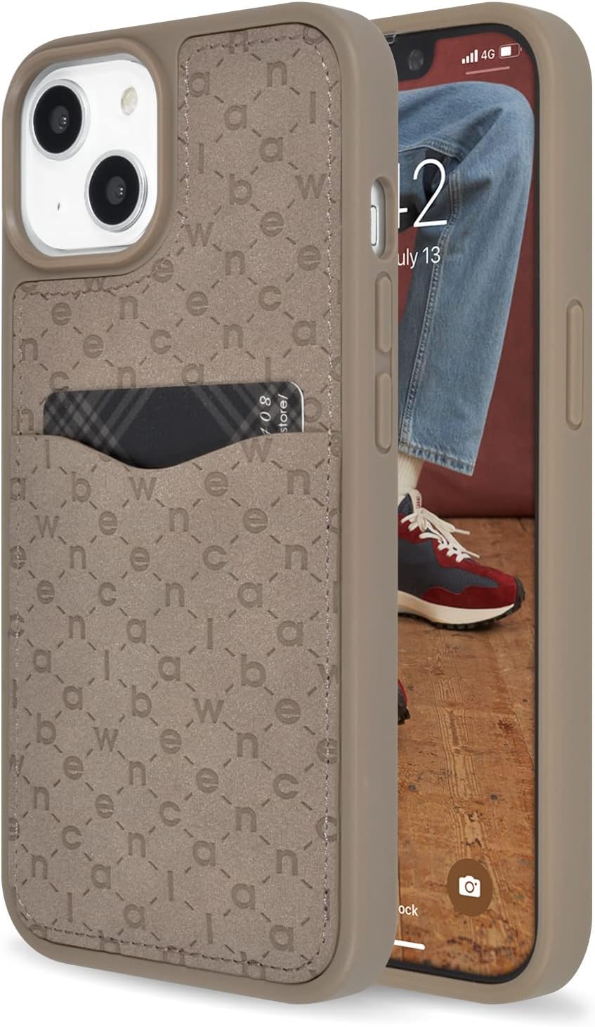 Amazon.com: M-factory New Balance for iPhone 14 / iPhone 13 Case, Suede ...