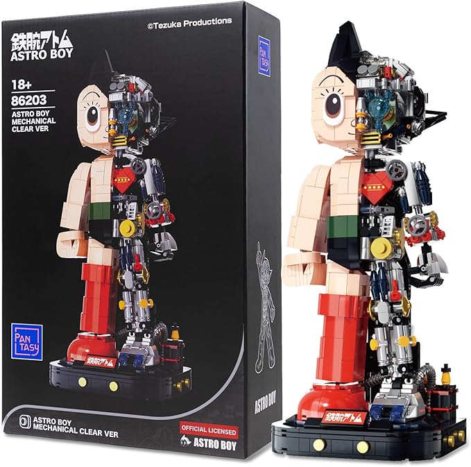 Pantasy Astro Boy Mechanical Version Buildable Figure 1250 Pieces Set ...