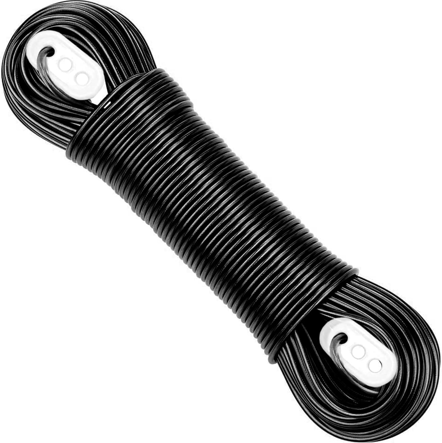 “The Strongest” Steel Washing Line by Smith‘s® (Black, Size 30m/100ft ...