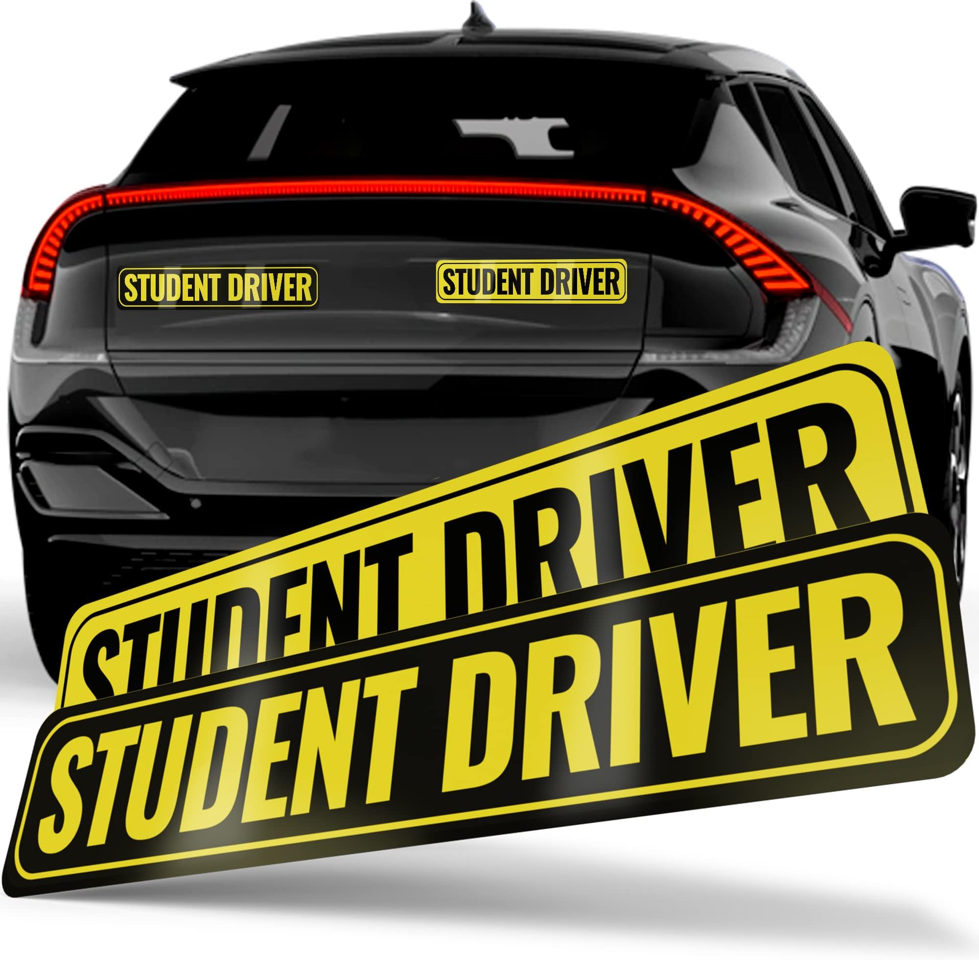 Amazon.com: Adheisign Student Driver Magnet | Removable “Please Be ...