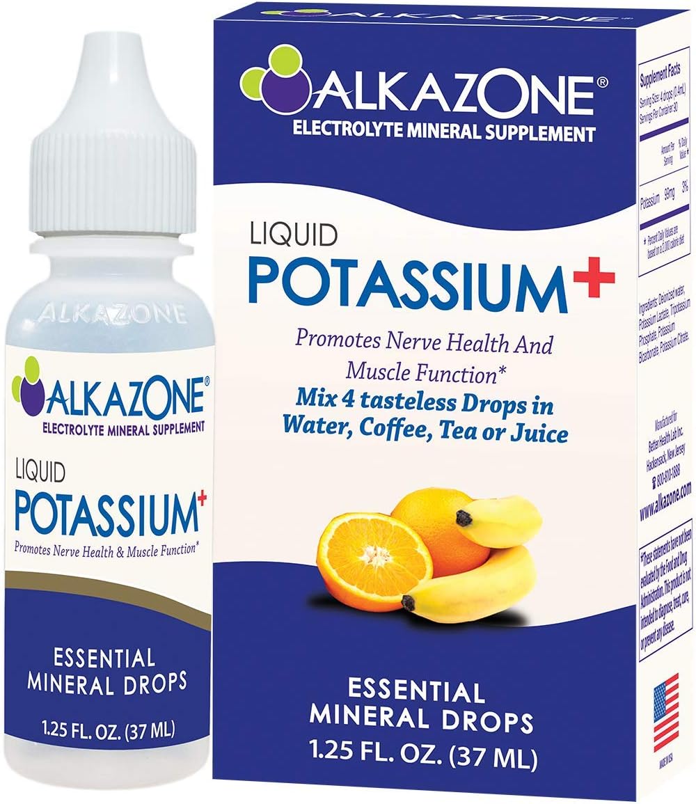 Amazon.com: Good State Liquid Ionic Potassium (48 servings at 99 mg ...