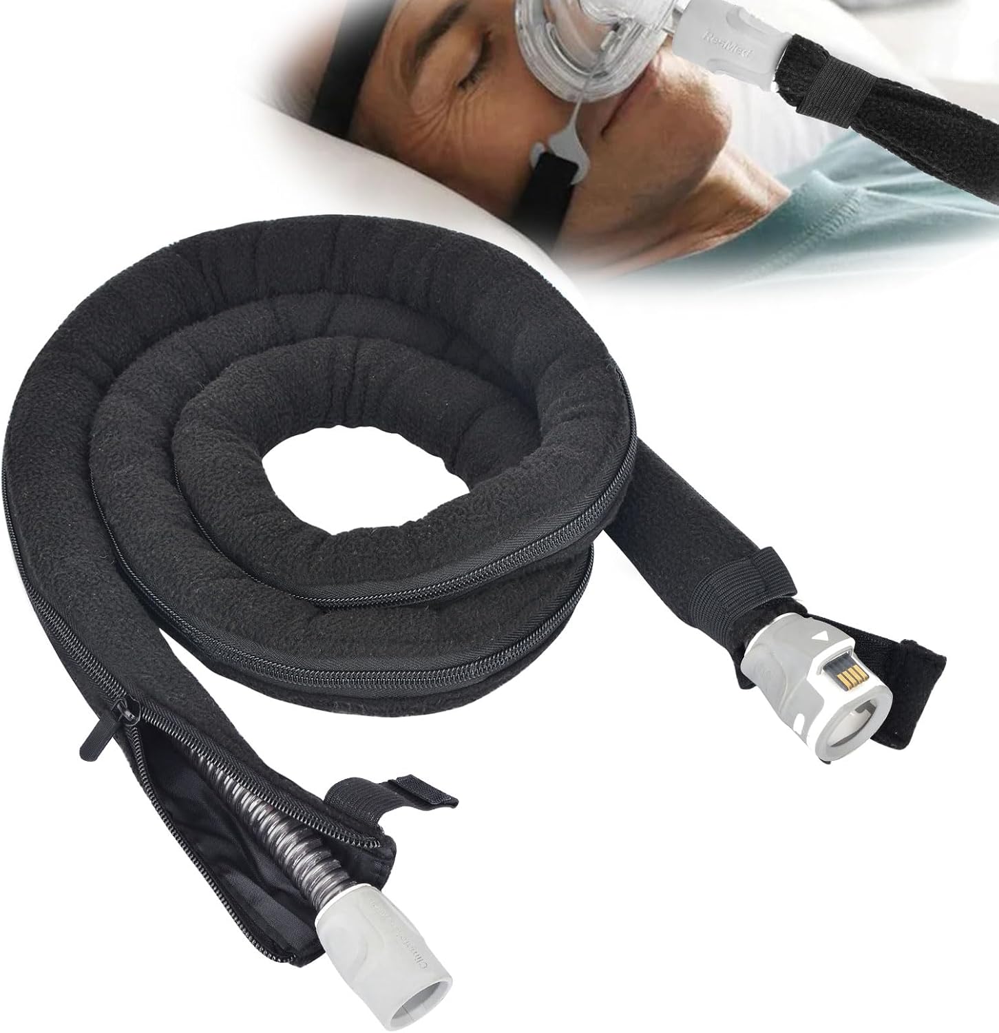 Amazon.com: APDTEK 6.2 ft CPAP Hose Tube Cover for ResMed ...