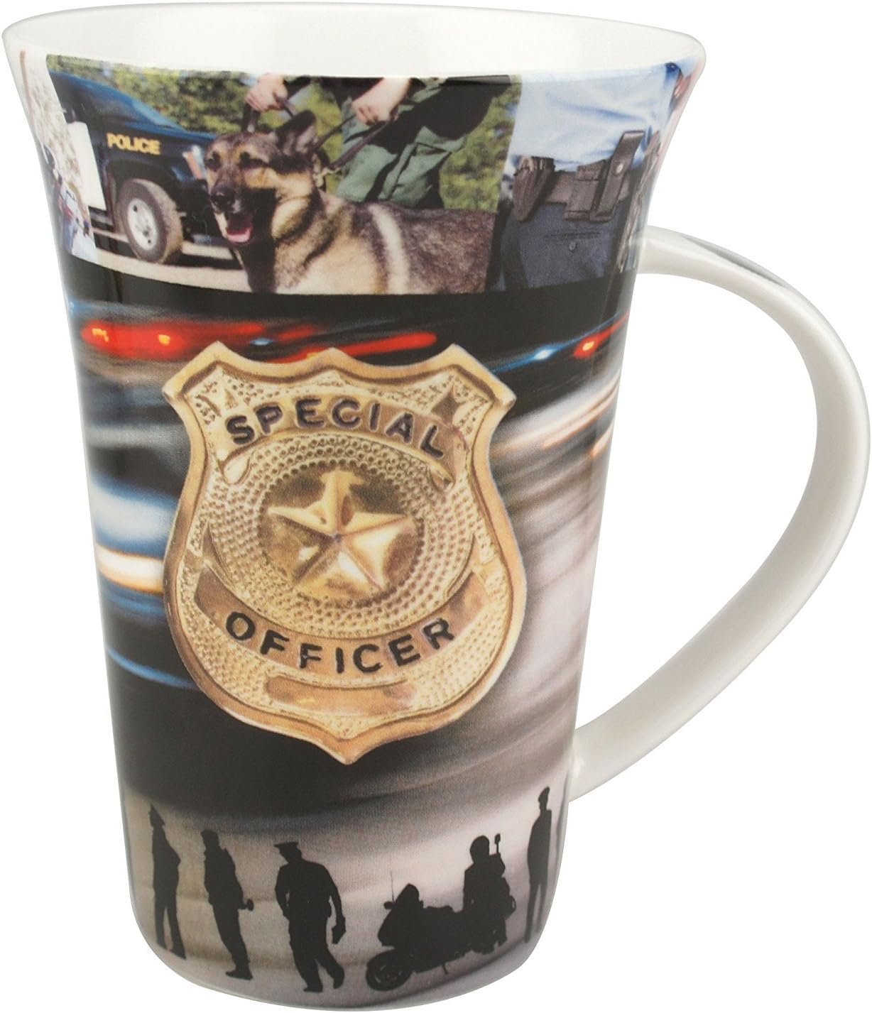 Amazon.com: Police Officer, to Serve and Protect Mug in a Matching Box ...