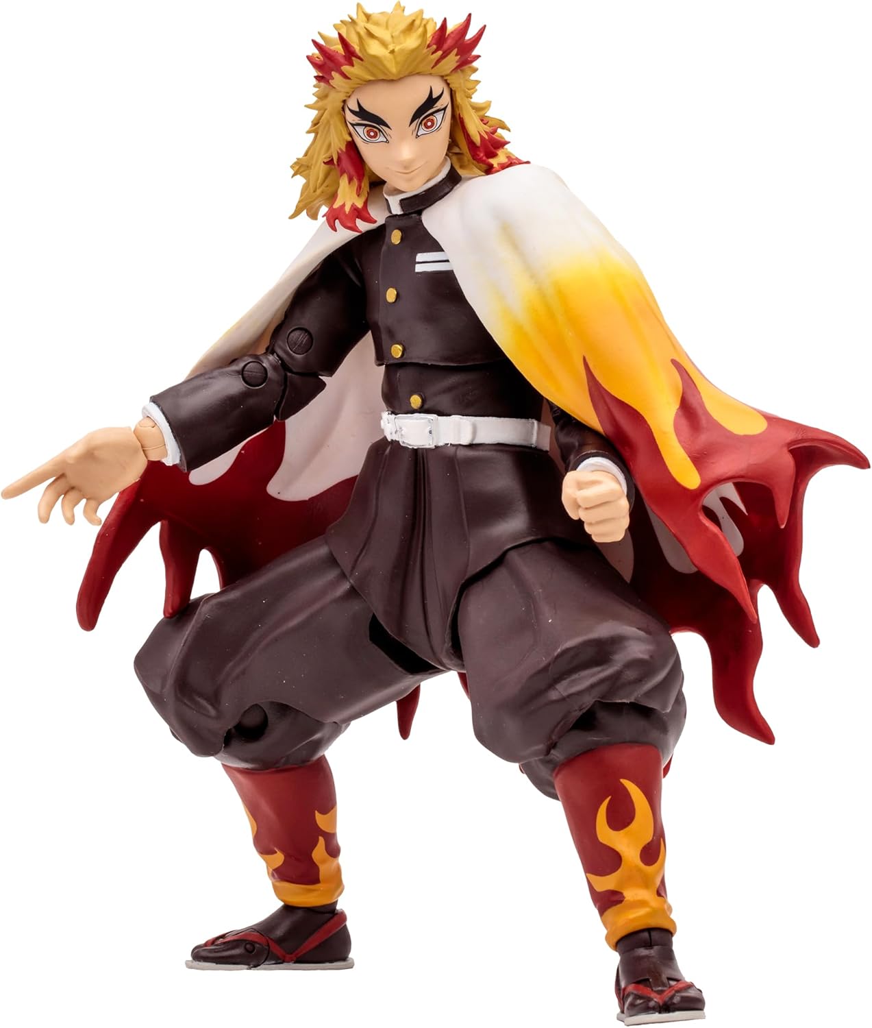 Demon Slayer Kyojuro Rengoku 7in Action Figure McFarlane Toys, Figures ...