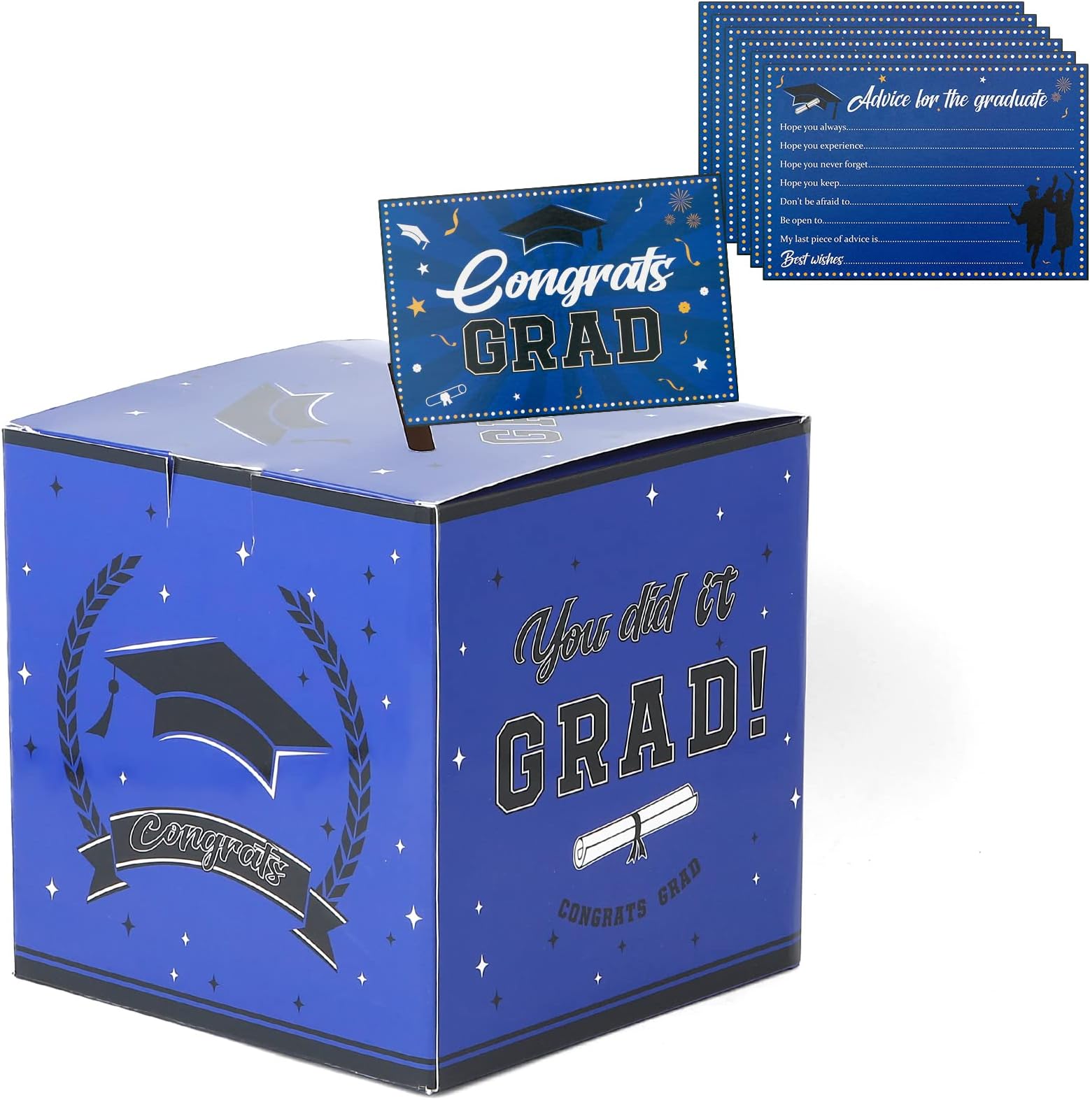 Amazon.com: BESTOYARD 2024 Graduation Card Holder Box Congrats Grad ...