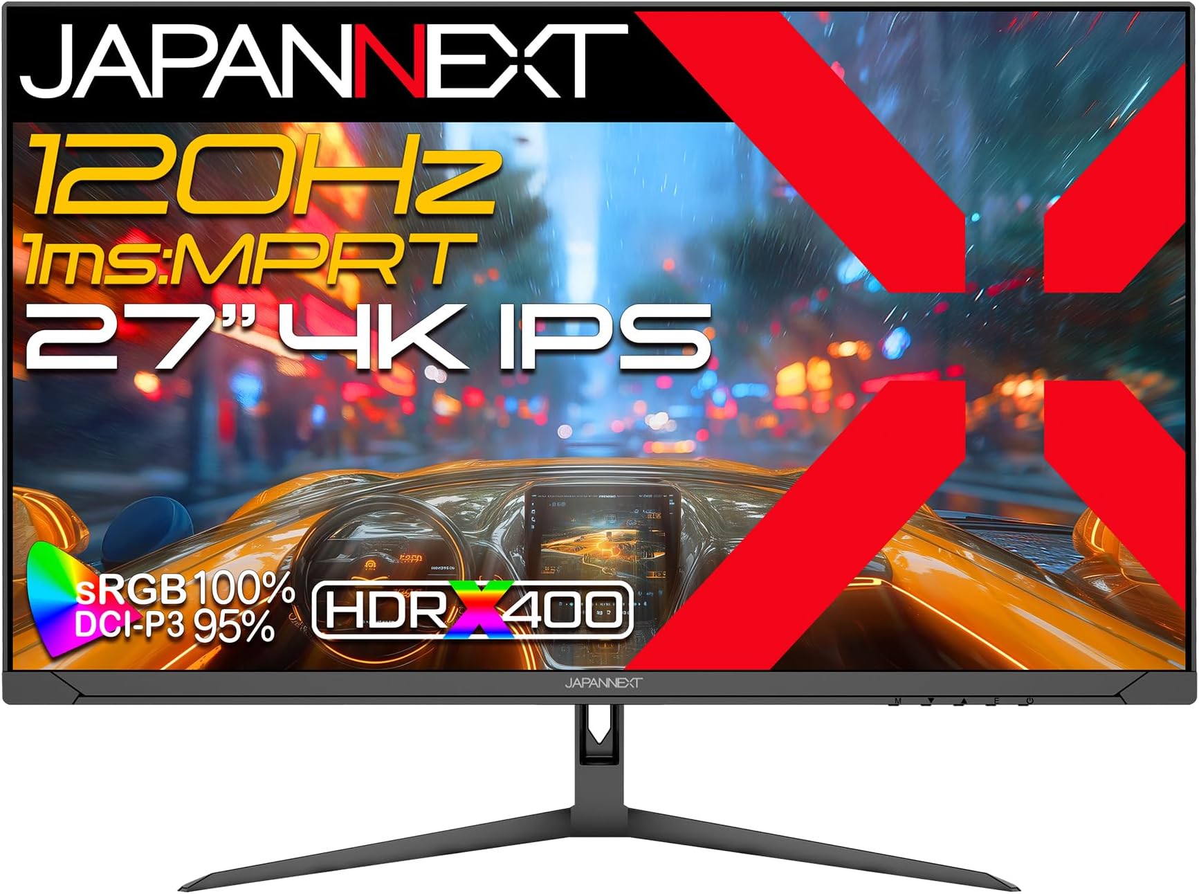 Amazon.co.jp: JAPANNEXT 28インチ IPSパネル搭載 120Hz/1ms(MPRT)対応 4K(3840x2160 ...