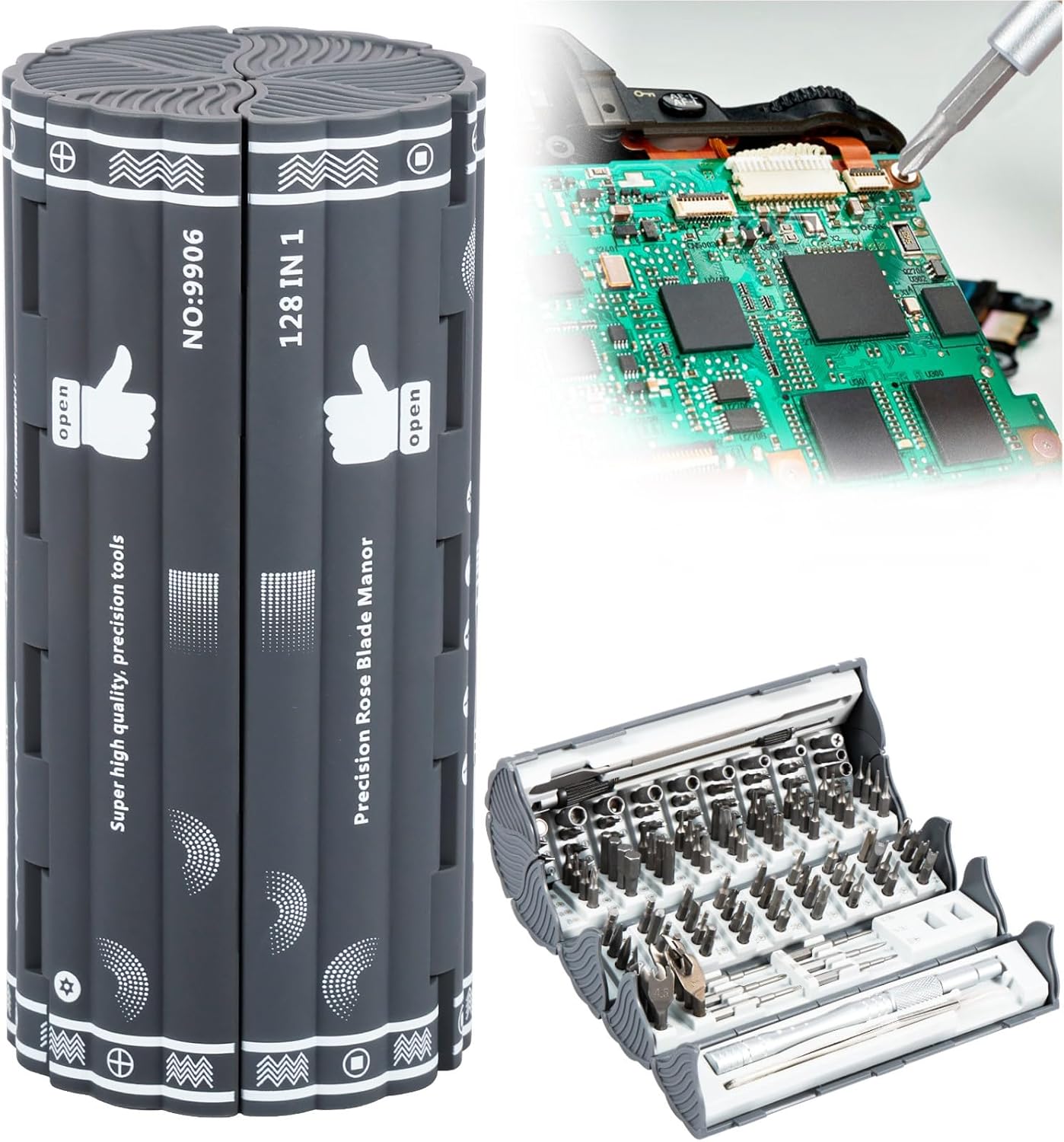 Amazon.com: LYDODOKA 128 in 1 Mini Screwdriver Set, Precision ...