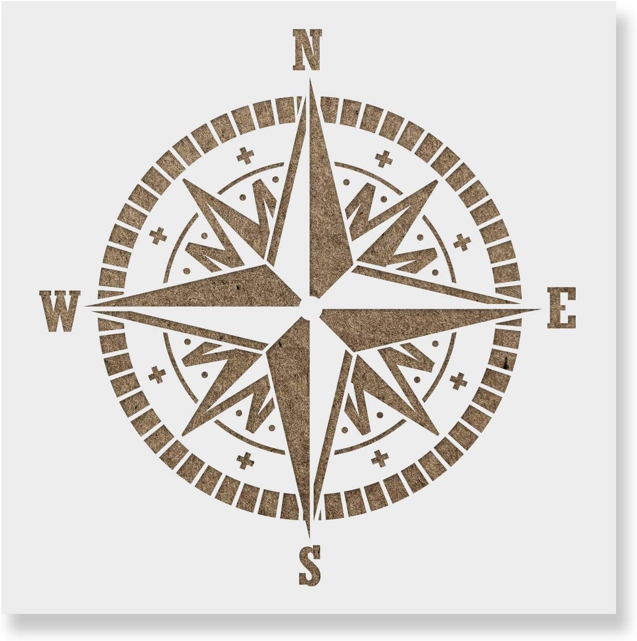 Amazon.com: Compass Rose Stencil - Ocean Compass, Large Rose