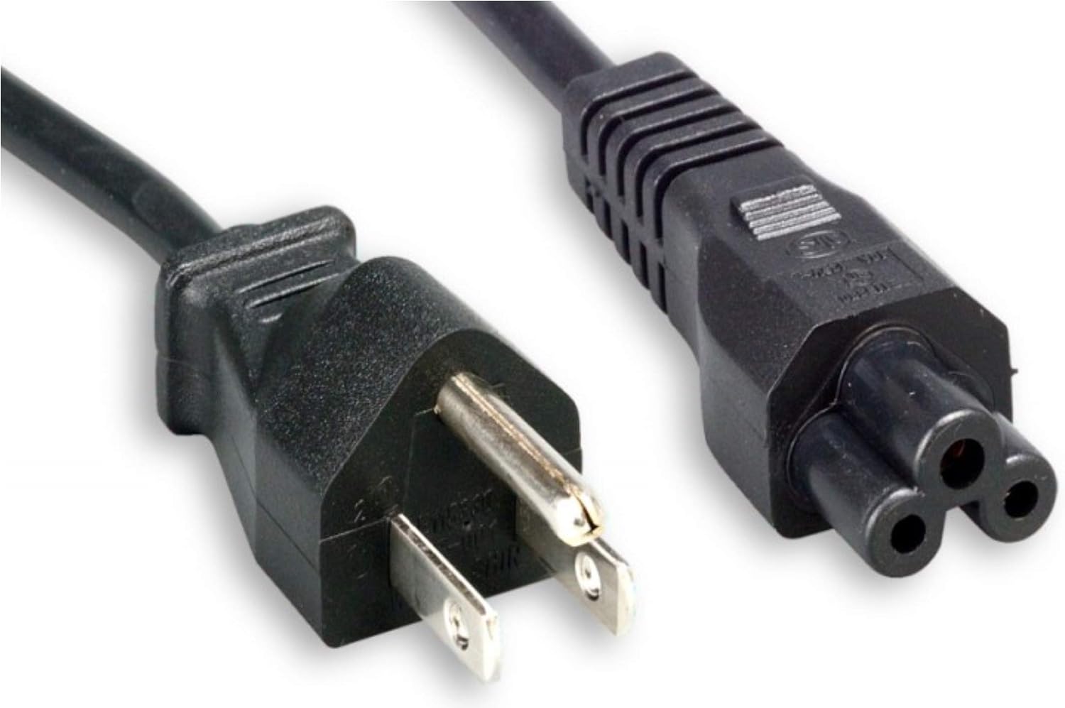 Amazon.com: Micro Connectors, Inc. 6 feet 3 Prong "Mickey Mouse" Style ...