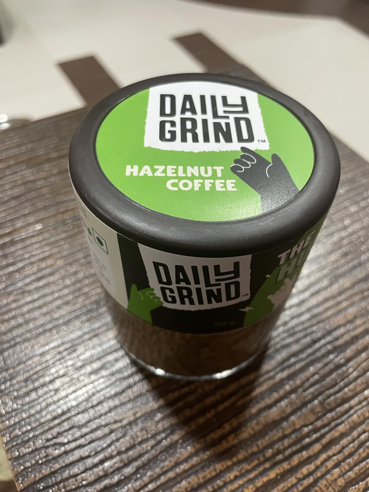 DAILYGRIND The Hazelnut Instant Coffee - 50 Grams Jar | The Hustle Dope ...