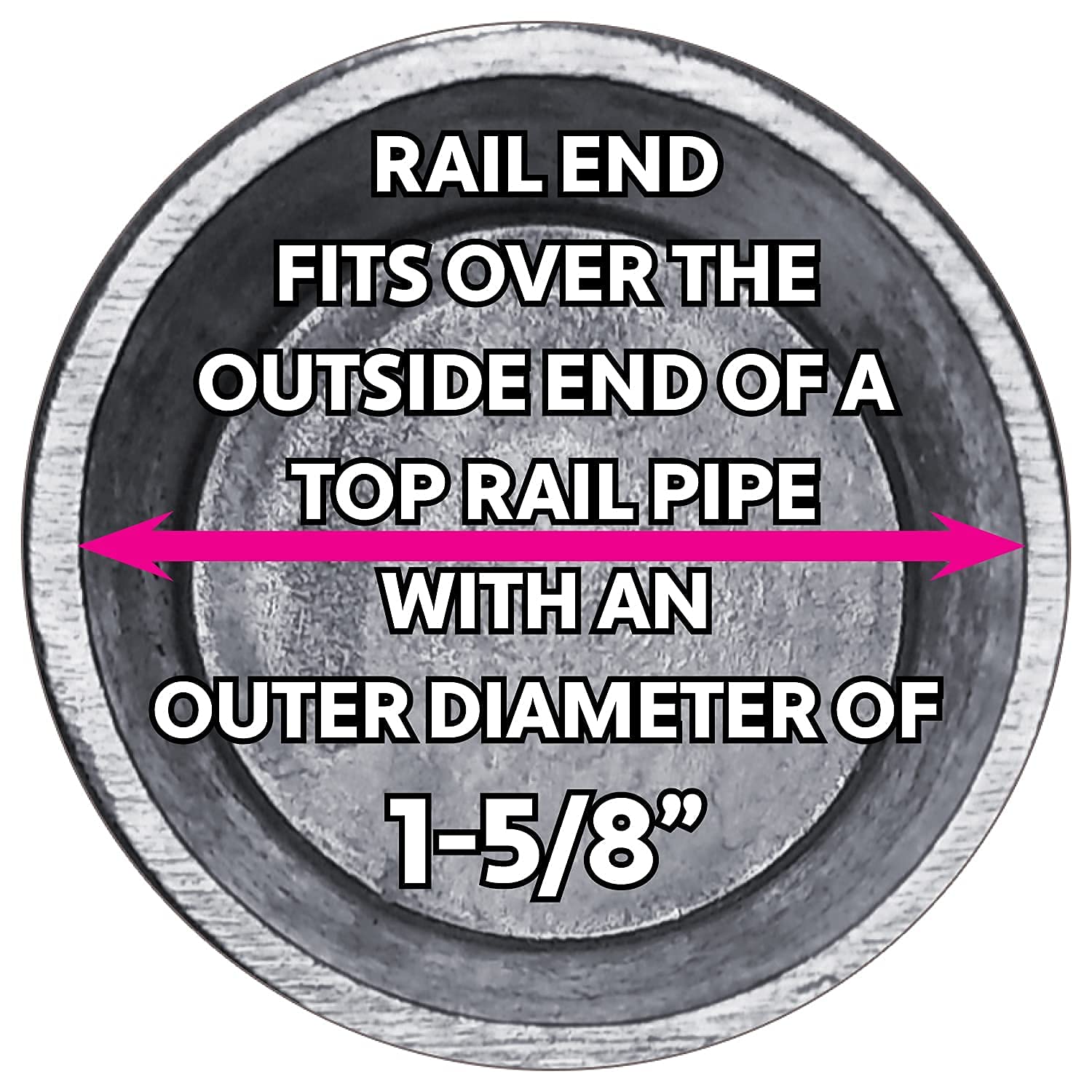 Jake Sales 1 5 8 Top Rail End For Chain Link Fence Use For 1 5 8 jake-sales-1-5-8-top-rail-end-for-chain-link-fence-use-for-1-5-8