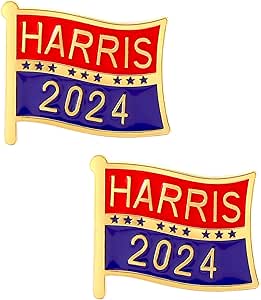 Amazon.com: Kamala Harris 2 pcs Pins Button 2024 US Presidential ...
