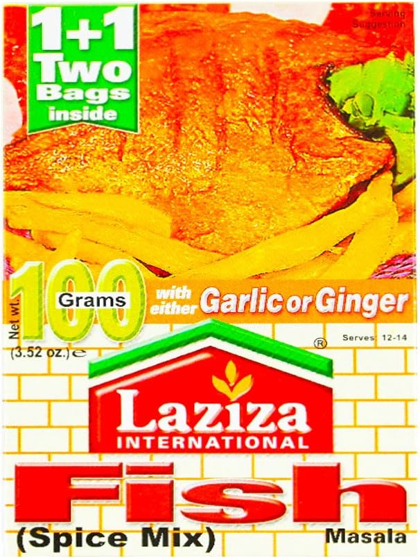 Laziza Fish Masala 100g : Amazon.co.uk: Grocery