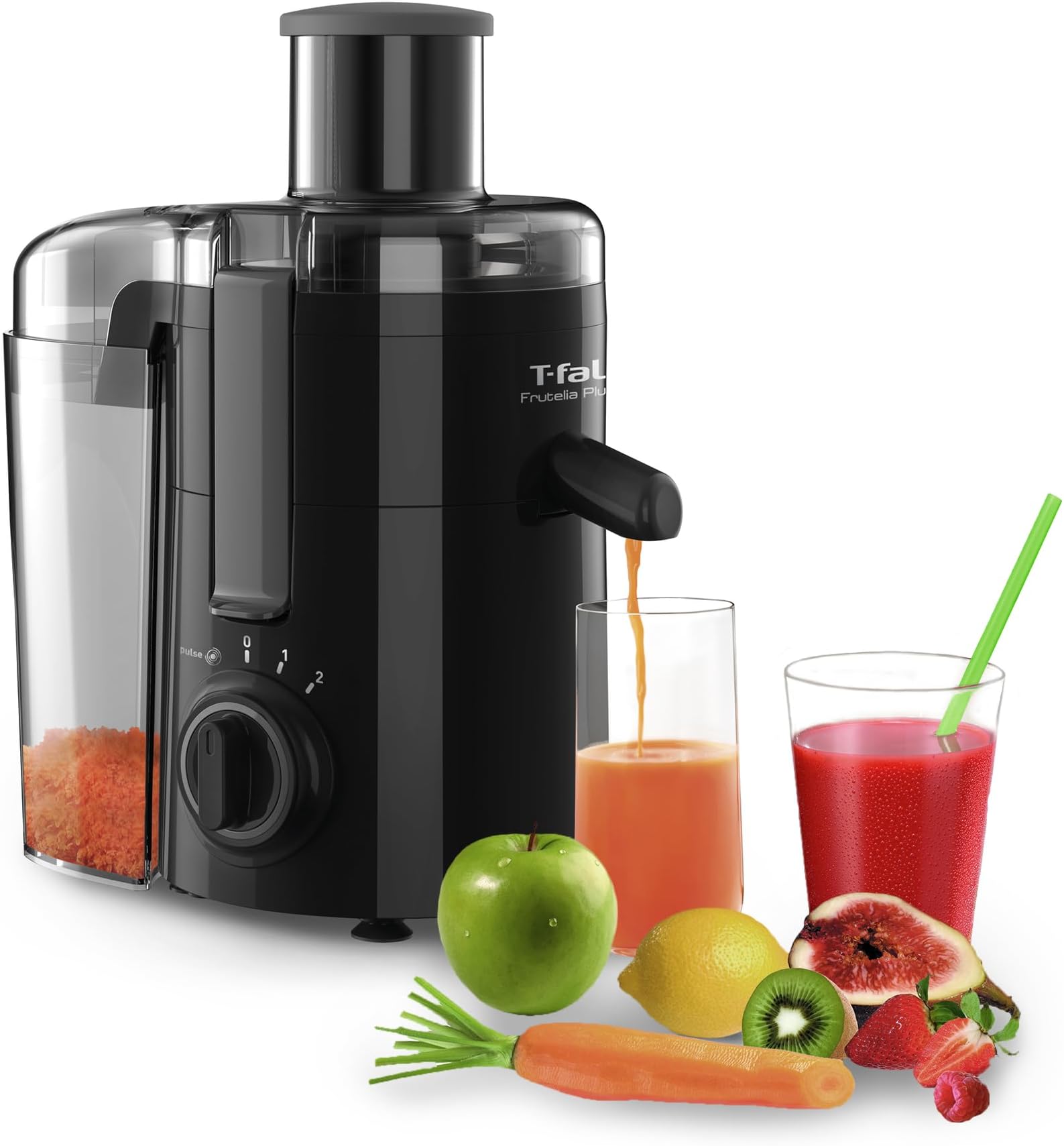Extractor de Jugo,1000W Power Easy Clean Prensa,Extractor Centrífugo ...