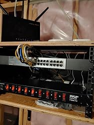 Pyle-Pro PDBC70 15 Amp Power Supply 1800VA Rack Mountable Power Strip ...
