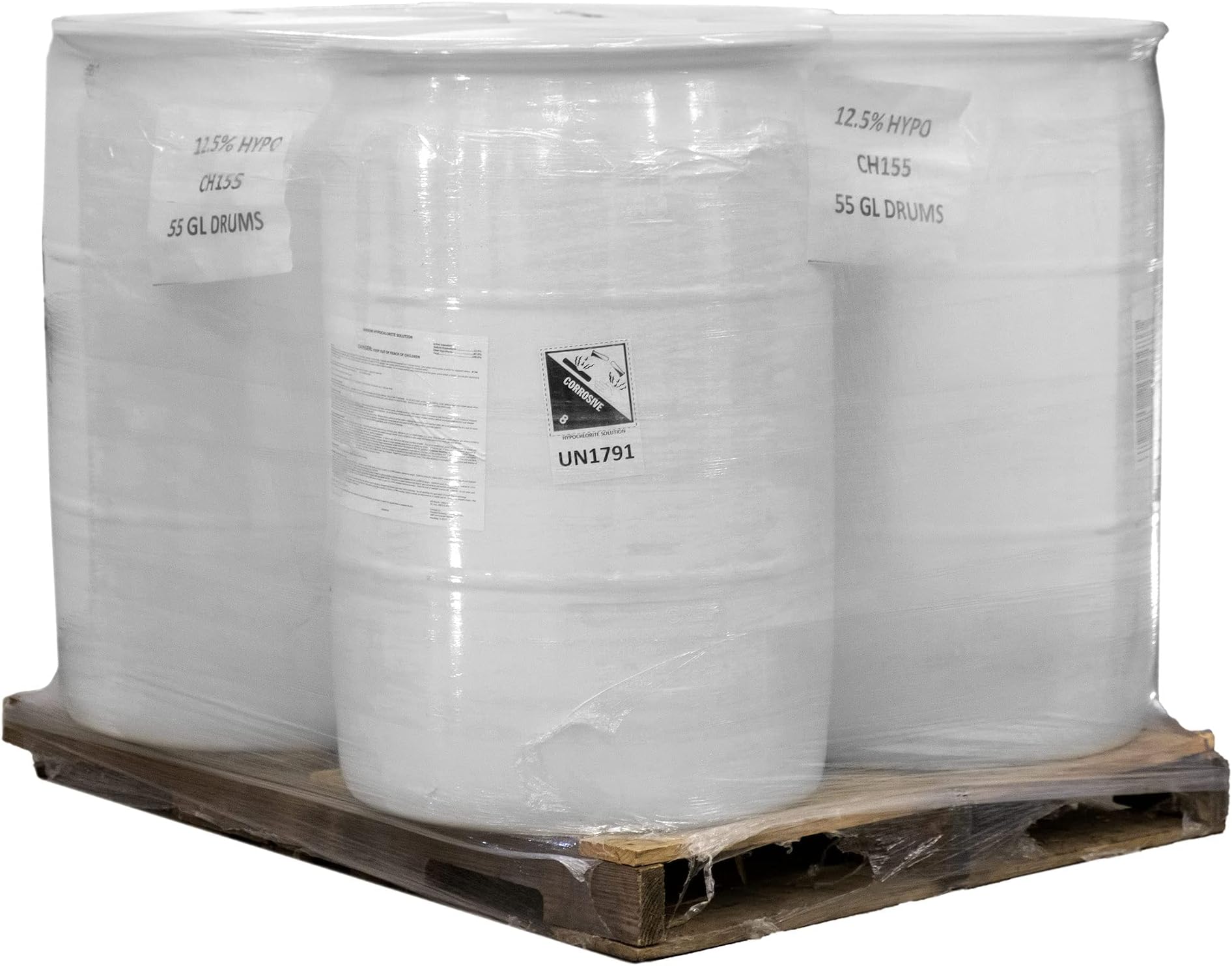 Amazon.com : Bulk Liquid Chlorine (12.5-15% Sodium Hypochlorite) 4-55 ...