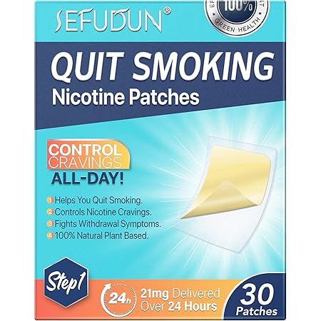 Amazon.com: X5ive Smoking Aid Stop Smoking Patches, Step 1, Step 2 ...