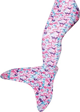 Mermaids 123 Cola de Sirena Incluye Monoaleta para Nadar Traje de Baño ...