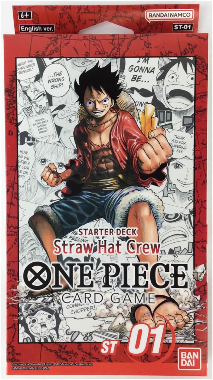 One Piece Card Game Straw Hat Crew ST-01 Starter Deck : Amazon.com.au ...