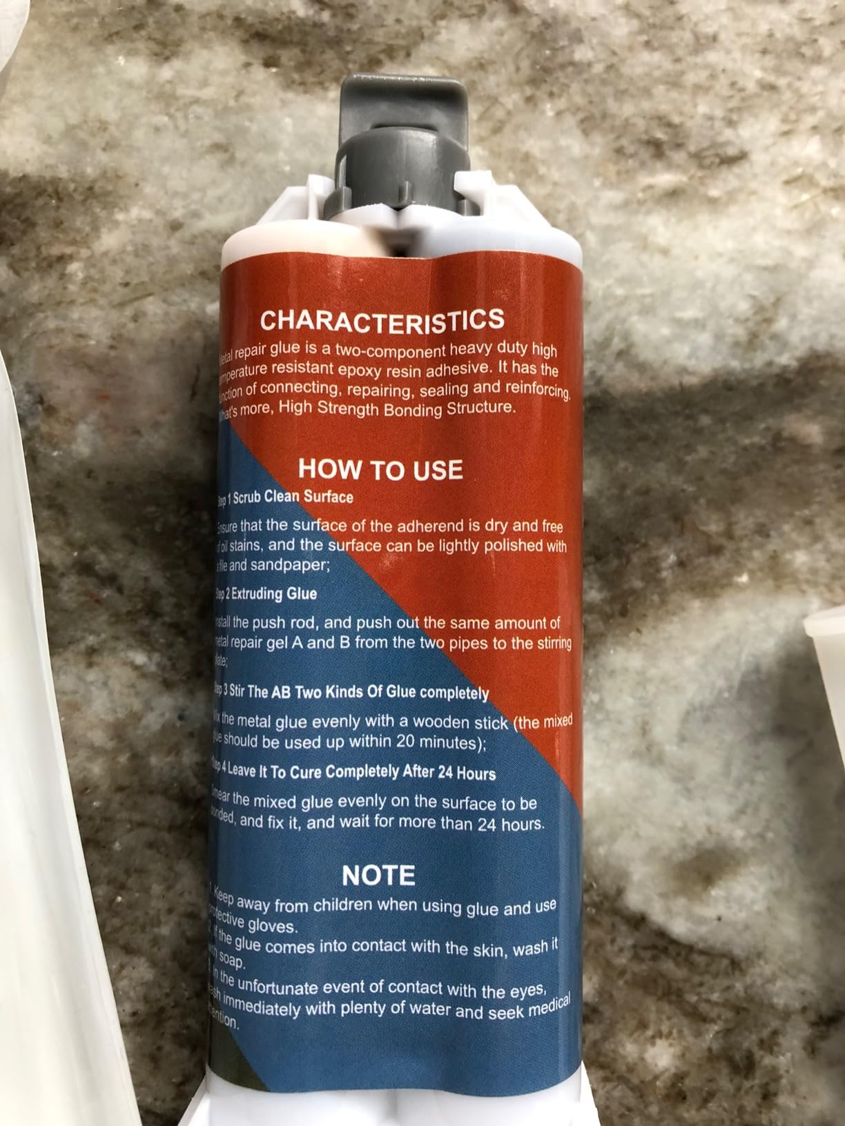 Metal Glue, Metal Repair Glue Heavy Duty, High Temperature Heat ...