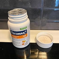 FeraMAX Pd Maintenance 45 Iron Supplement - Great Tasting Orange Flavor ...