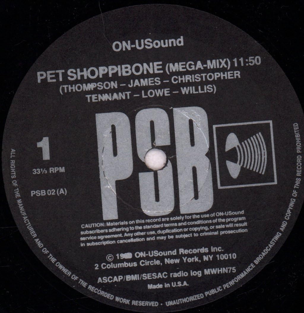 Pet Shop Boys, PSB (On-USound) - Pet Shoppibone - Amazon.com Music